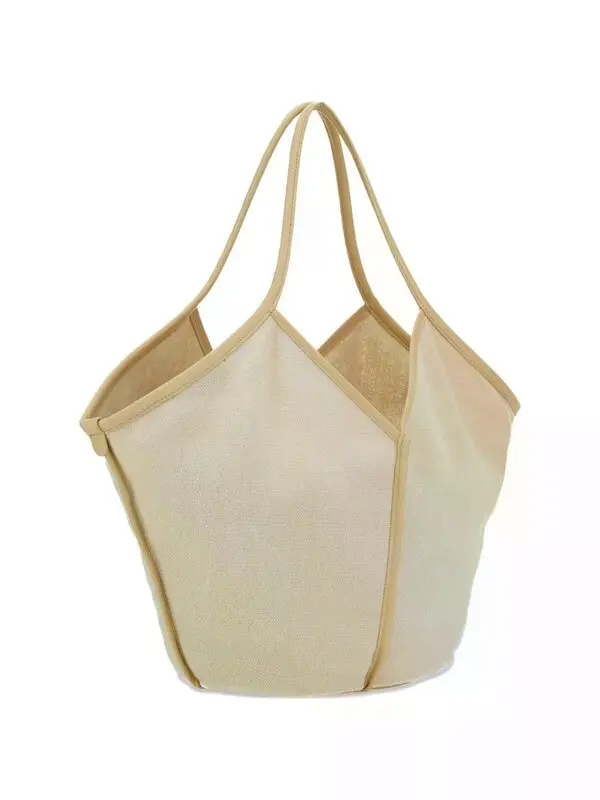 Hereu Leather-trim Tote Bag - Neutrals