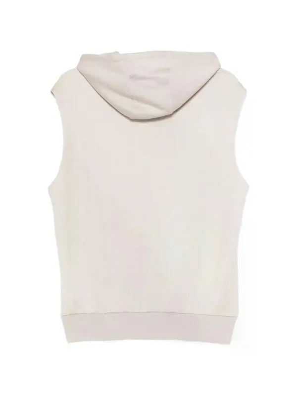 Eleventy Hooded Zip-up Vest