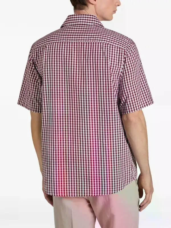 SLOWEAR Checked Cotton Shirt