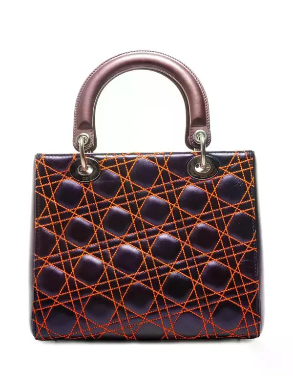 Dior 2011 Lady Quilted Leather Cross Body Bag