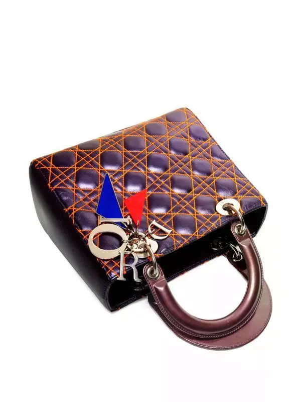 Dior 2011 Lady Quilted Leather Cross Body Bag