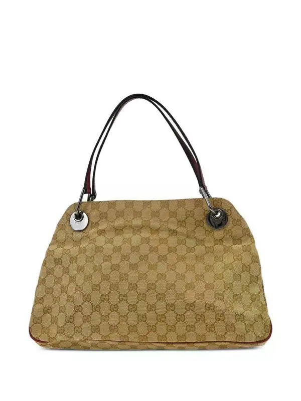Gucci 1990-2000s Gg Canvas Tote Bag
