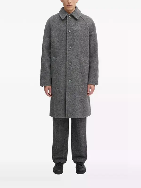 A.p.c. Button-fastening Collar Coat