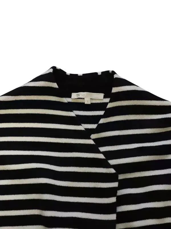 Maje Striped Knit Coat