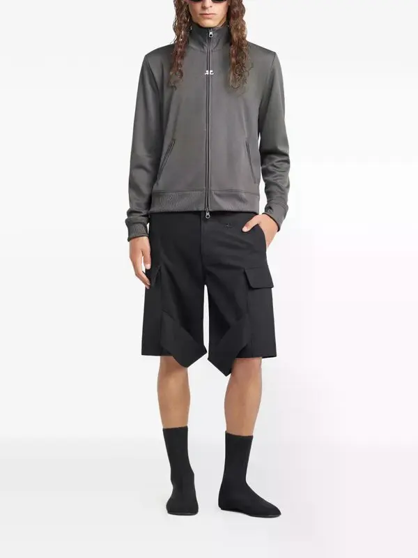 COURREGES Cargo-pocket Cotton Shorts