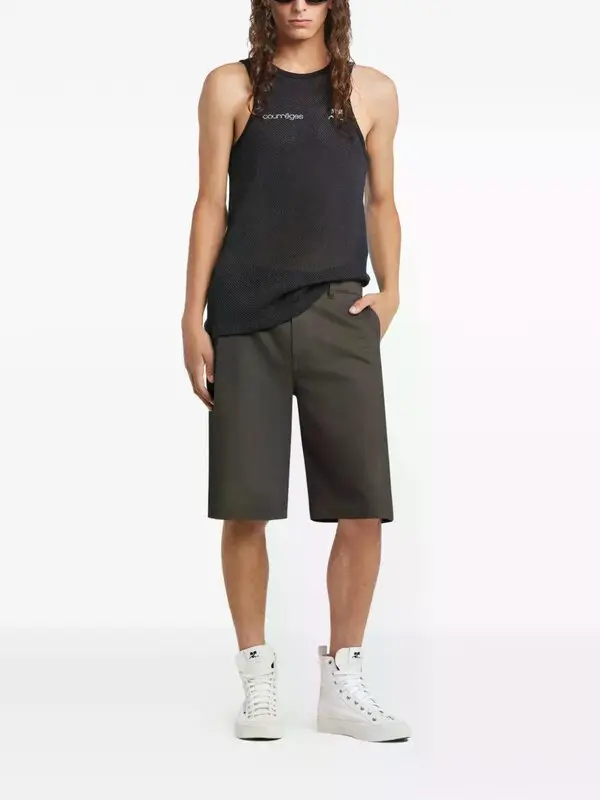 COURREGES Logo Mesh Vest