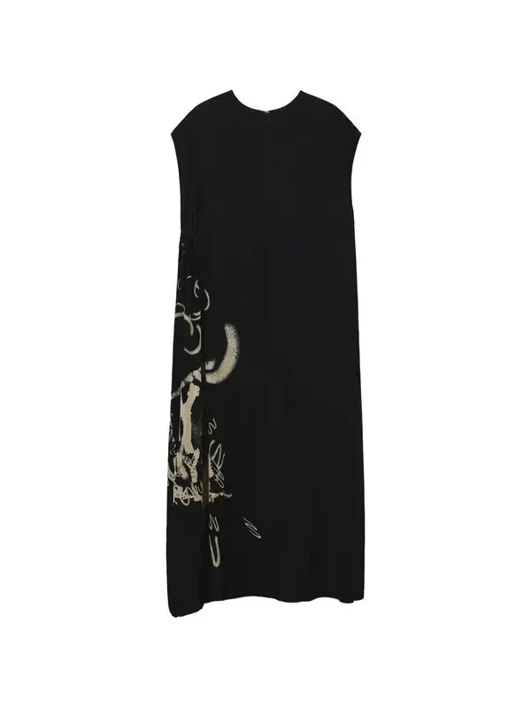 Y’s Print Maxi Dress