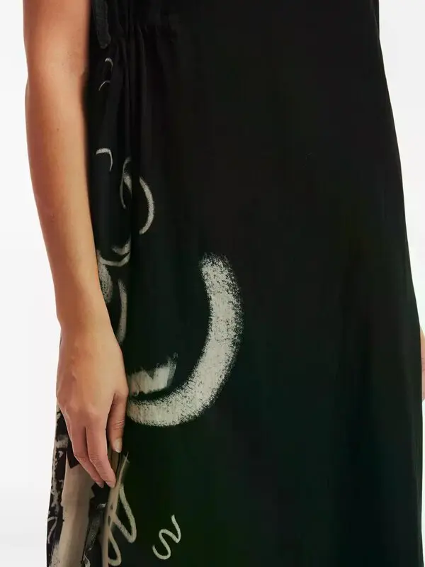 Y’s Print Maxi Dress