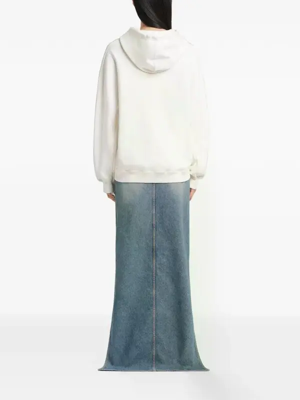 COURREGES Kangaroo-pocket Hoodie