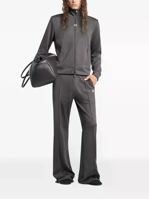 COURREGES Zip Logo Track Pants