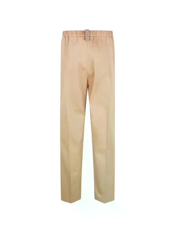 Fabiana Filippi Embellished Straight-leg Trousers - Neutrals