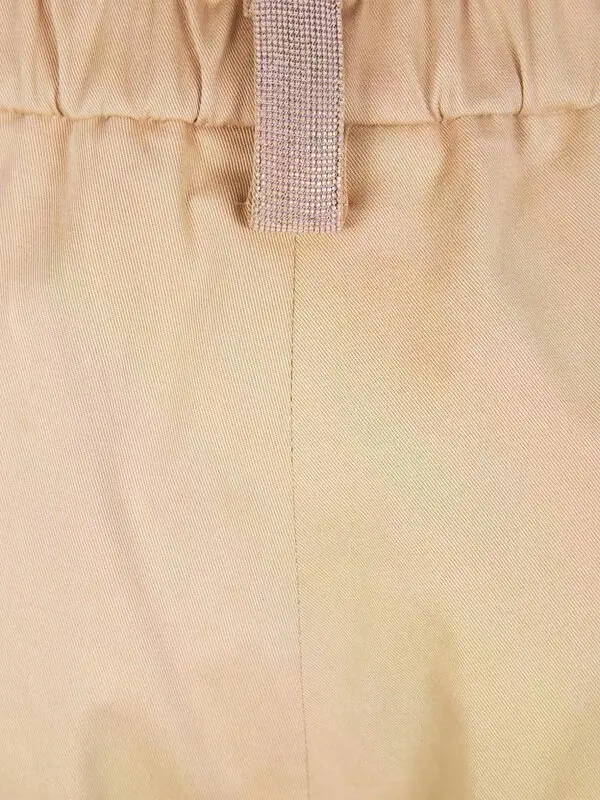 Fabiana Filippi Embellished Straight-leg Trousers - Neutrals