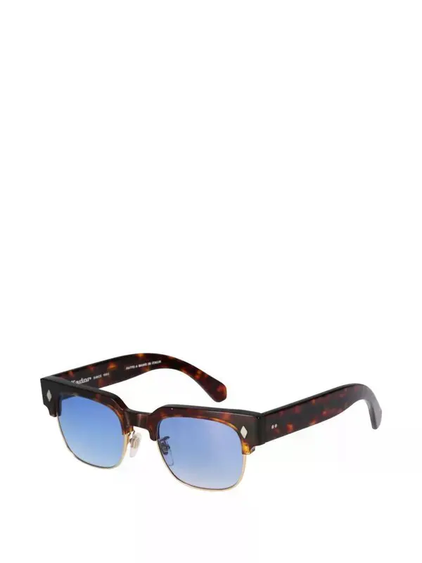 KADOR Tobako Round-frame Sunglasses