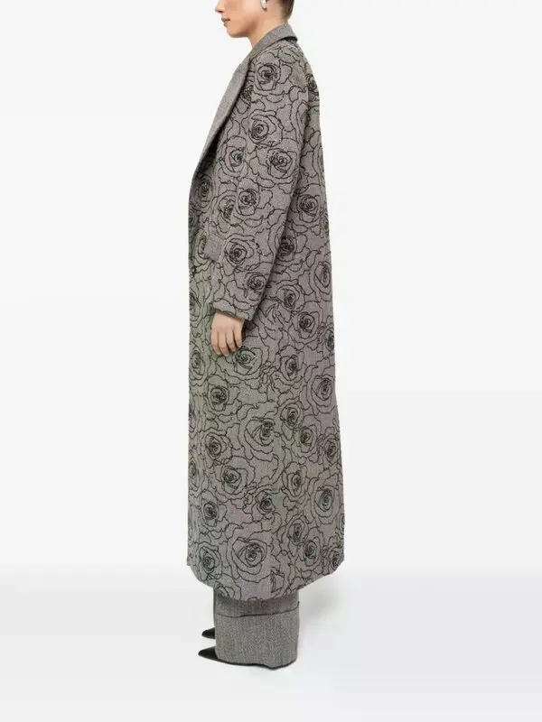NISSA Sequin-embellished Coat