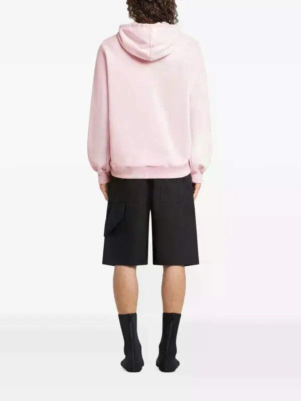 COURREGES Kangaroo-pocket Long-sleeve Hoodie