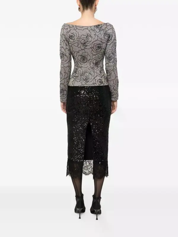 NISSA Sequin-embellished Blazer