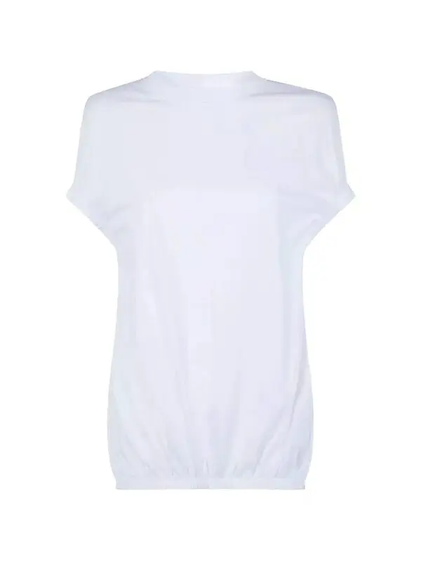 Liviana Conti Gathered Hem T-shirt
