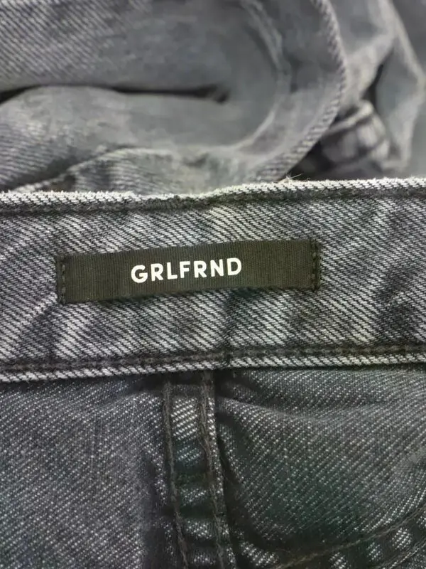 GRLFRND Mica Straight Leg Denim Trousers