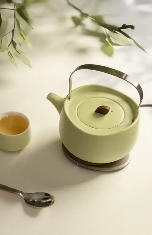 OHOM INC Leiph Self-heating Teapot Set