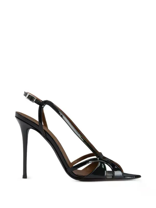 GIUSEPPE ZANOTTI Intriigo Zoe Buckle-fastening Sandals - Black
