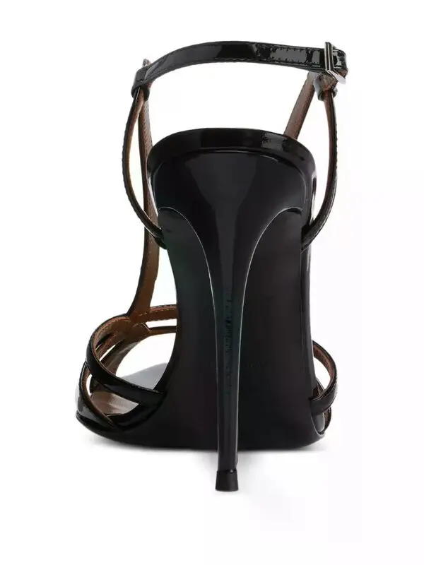 GIUSEPPE ZANOTTI Intriigo Zoe Buckle-fastening Sandals - Black