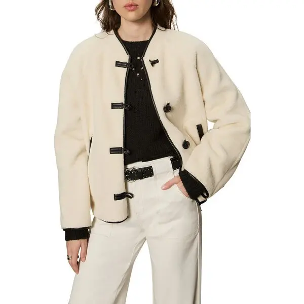 Sanctuary Faux Shearling Jacket