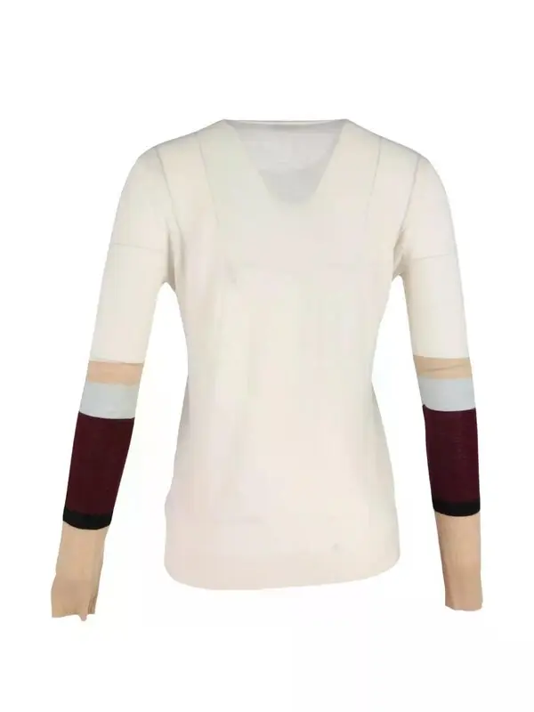 JOSEPH Colourblock Crew-neck Top