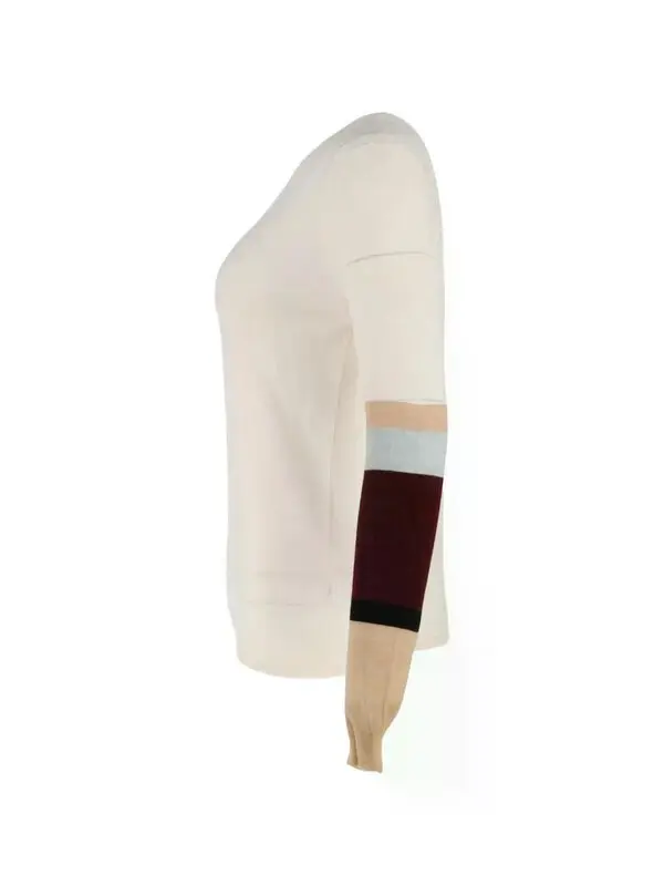JOSEPH Colourblock Crew-neck Top