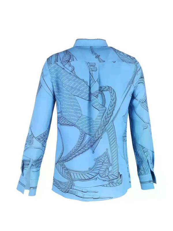 Hermès Graphic-print Shirt