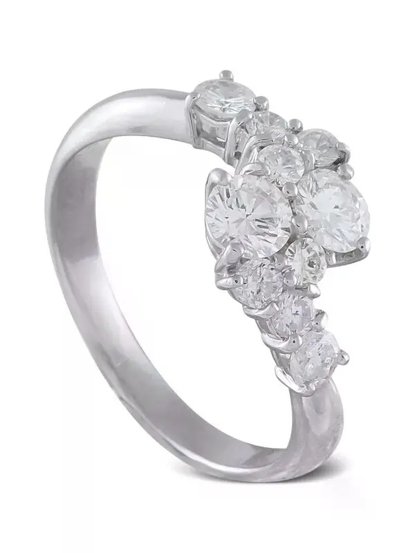 LB EXCLUSIVE Diamond Platinum Ring