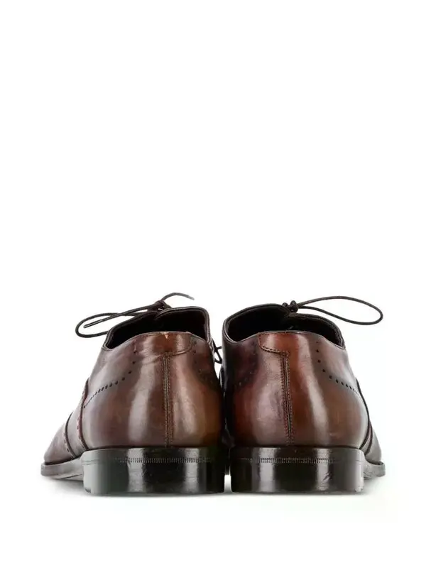 Ermenegildo Zegna Wingtip Leather Oxford Shoes
