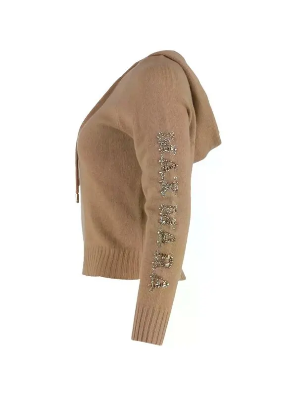 Max Mara Crystal-embellished Hoodie