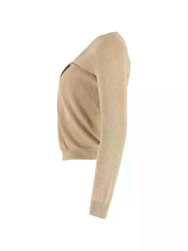 Michael Kors Twist-front Long-sleeve Sweater