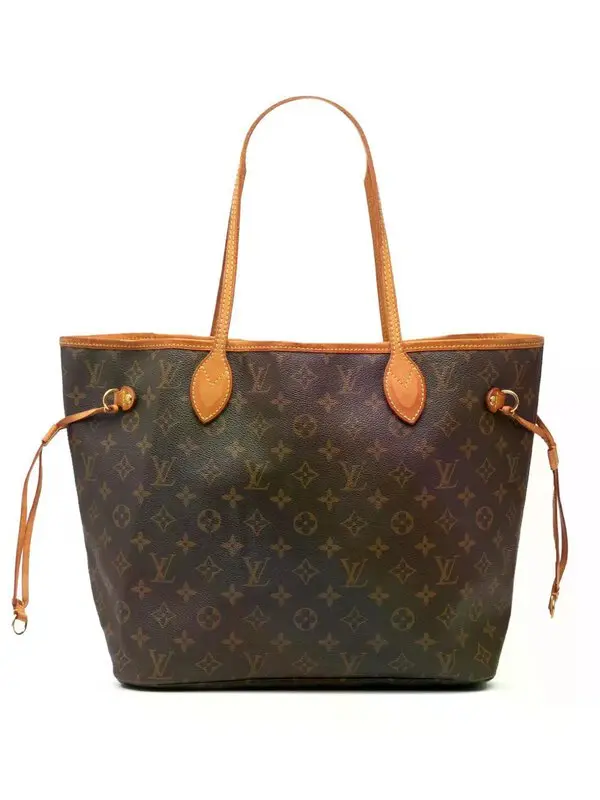 LOUIS VUITTON 2010 Monogram Neverfull Mm Tote Bag