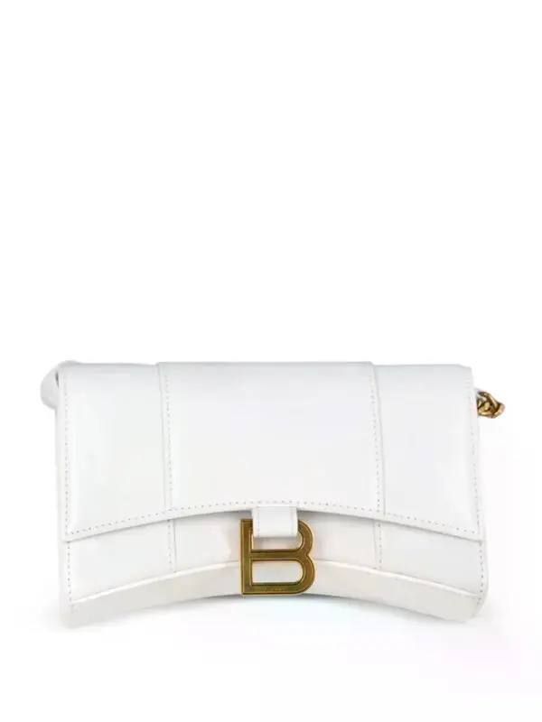 Balenciaga Hourglass Mini Bag - White