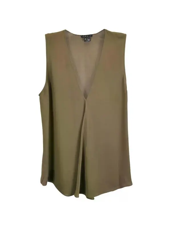 Theory V-neck Sleeveless Blouse