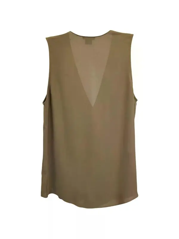 Theory V-neck Sleeveless Blouse