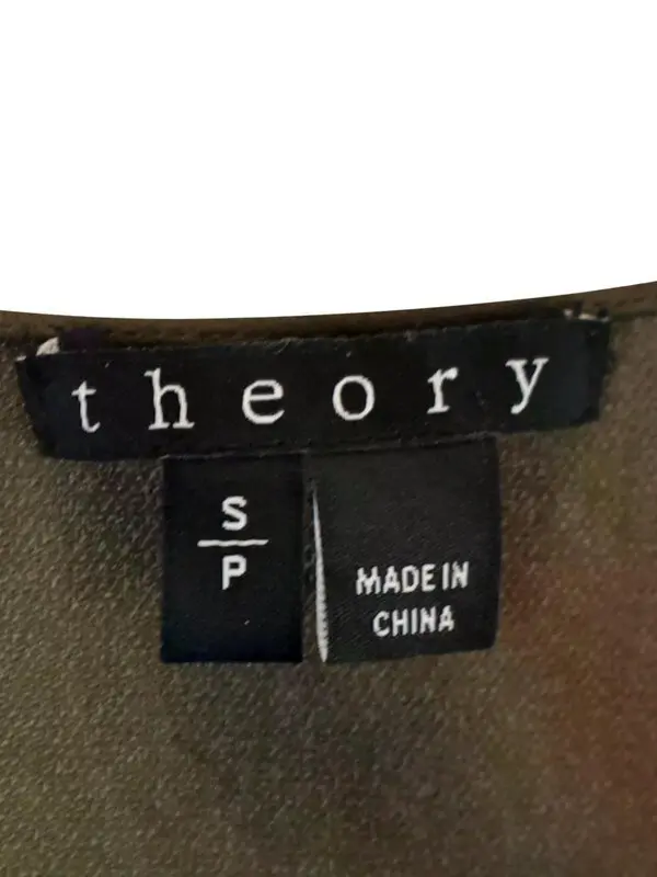 Theory V-neck Sleeveless Blouse