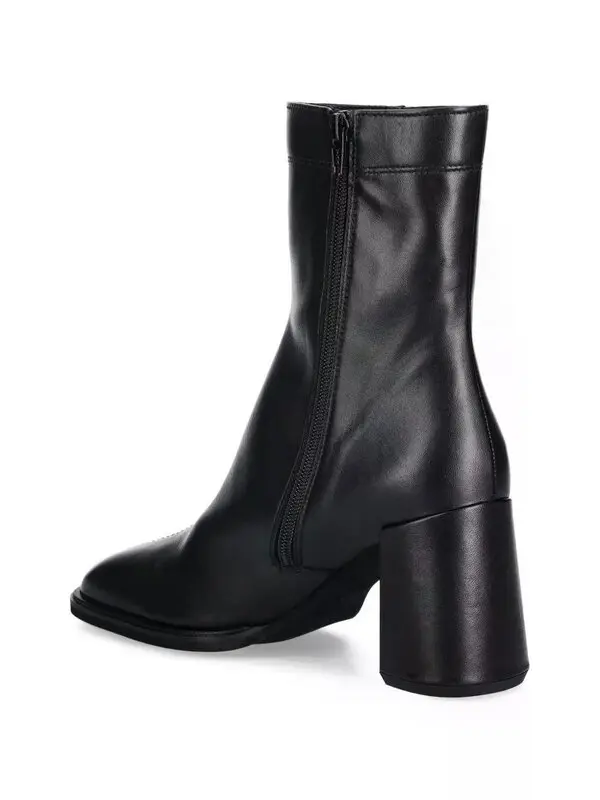 Furla Square Heel Zip Boots