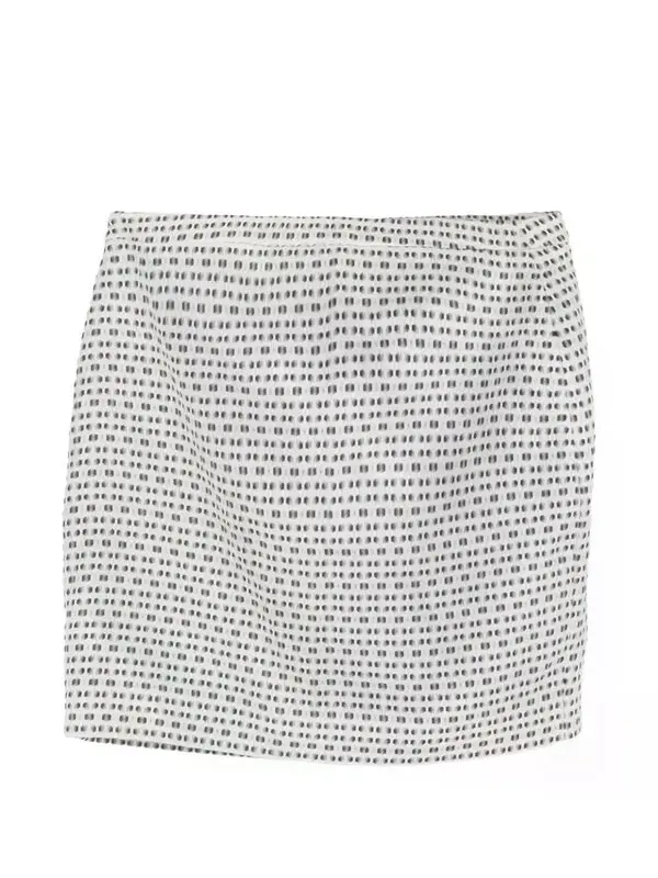 JOSEPH Knitted Pattern Mini Skirt