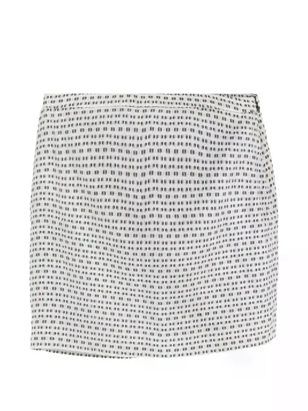 JOSEPH Knitted Pattern Mini Skirt