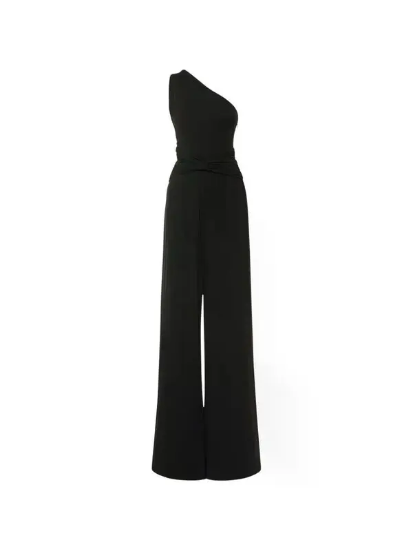 Michael Kors Single-shoulder Jumpsuit - Black