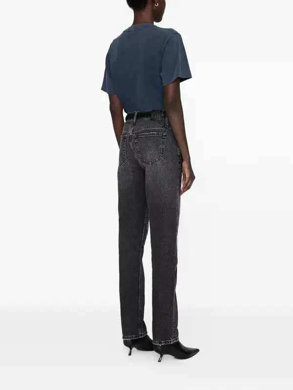 ANINE BING Lili Snake T-shirt - Blue