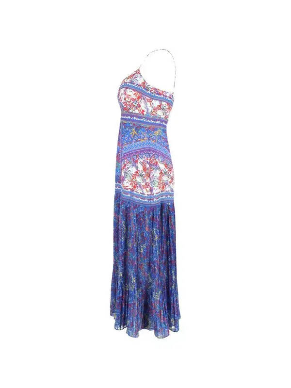 Saloni Printed Midi Dress