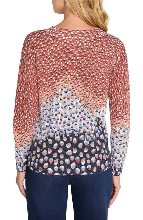 NIC+ZOE V-neck Long Sleeve Sweater