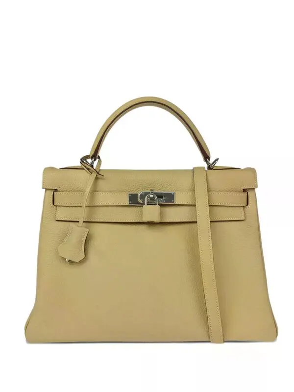 Hermès Togo Leather Kelly 32 Handbag - Neutrals