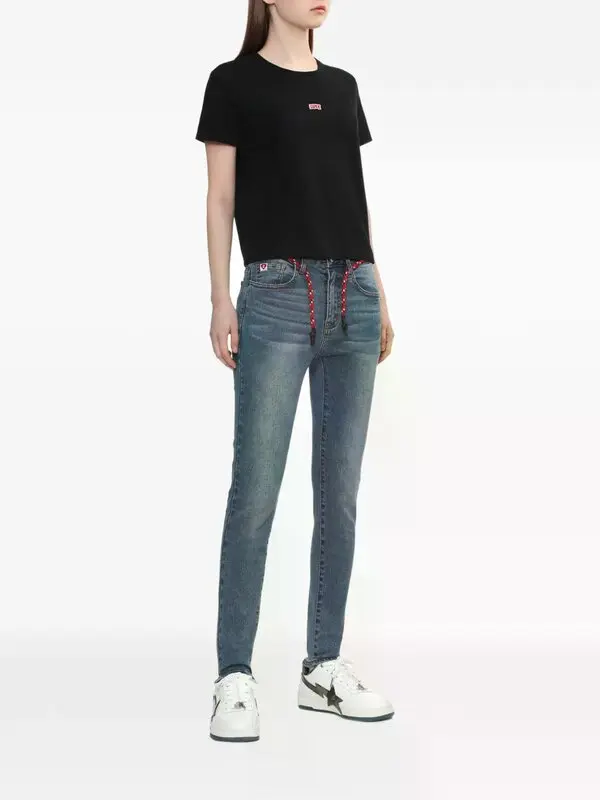 A BATHING APE Braided Straight-leg Jeans