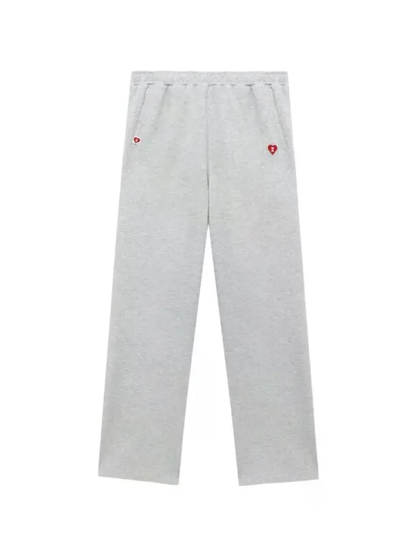 A BATHING APE Embroidered Palazzo Pants - Grey