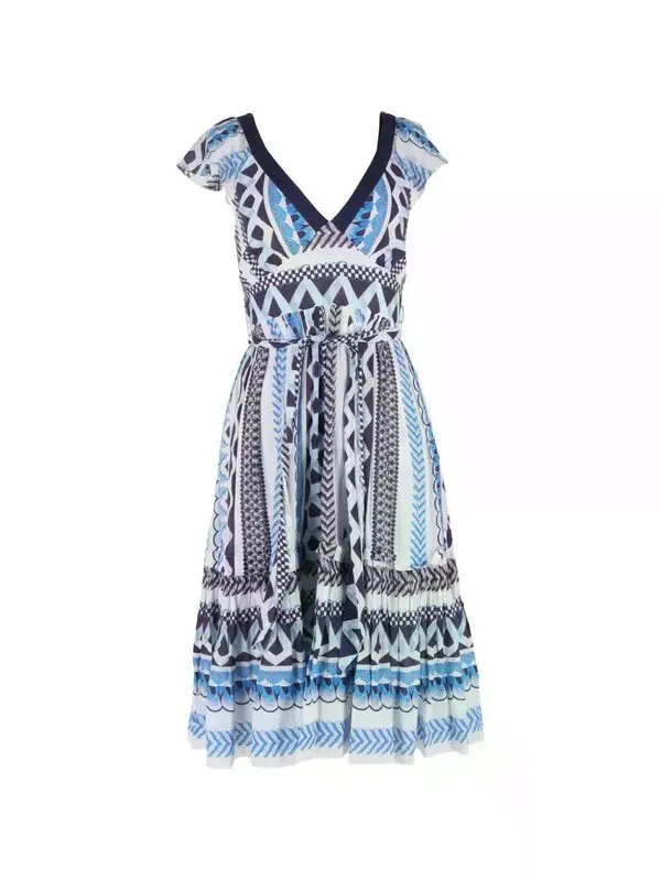 TEMPERLEY LONDON Printed Midi Dress