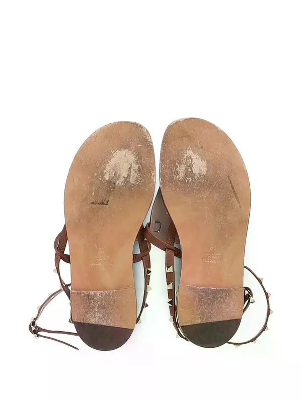 Valentino Garavani Rockstud-embellished T-strap Sandals